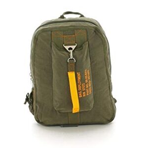 Olive Drab Vintage Canvas Flight Bag