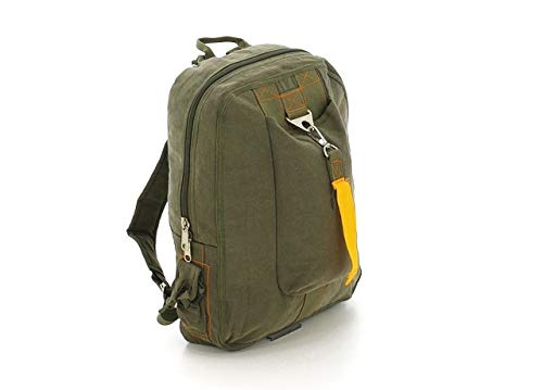 Olive Drab Vintage Canvas Flight Bag