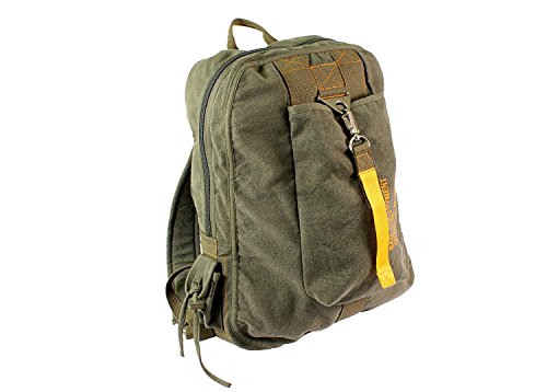 Olive Drab Vintage Canvas Flight Bag