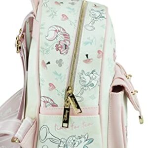 Disney Alice in Wonderland Wondapop 11 Inch Vegan Leather Mini Backpack