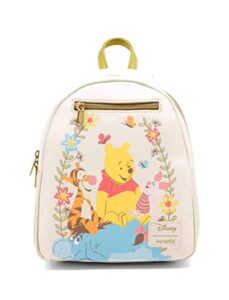 loungefly disney winnie the pooh flowers mini backpack