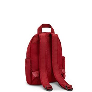 Kipling Delia Mini Backpack Signature Red