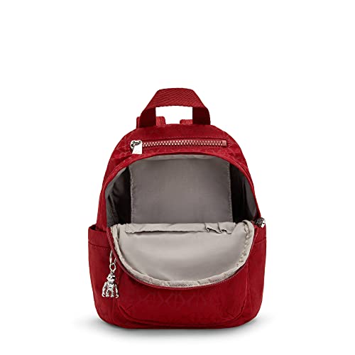 Kipling Delia Mini Backpack Signature Red