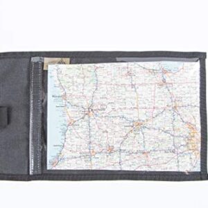 Raine Individual Map Case, Black