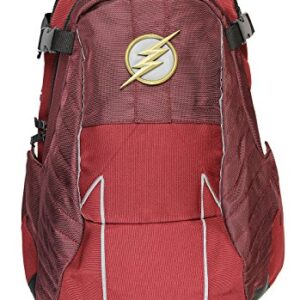 DC Comics The Flash Built Uniform Suit Comic Book Superhero Backpack Laptop Bag