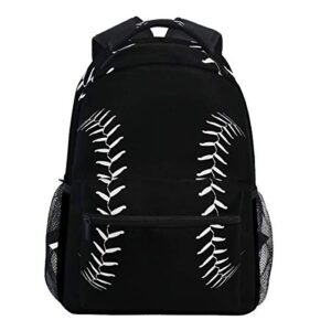 oarencol baseball sport softball american backpacks school book travel college shoulder bag for women girls men boys