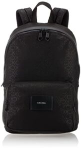 calvin klein ck must t mono campus backpack black mono, black mono