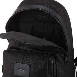 Calvin Klein CK Must T Mono Campus Backpack Black Mono, Black Mono