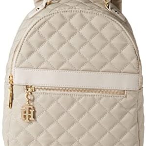 Tommy Hilfiger womens Charming Backpack, Stone, One Size US