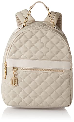 Tommy Hilfiger womens Charming Backpack, Stone, One Size US