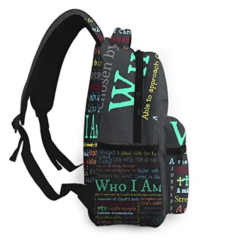 Inspirational Bible Scripture Backpack Christian Book Bags for Boys Girls Elementary School Bags Back to School Gift Bookbag 2nd 3rd 4th 5th 6th Grade