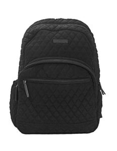 vera bradley large classic black essential backpack