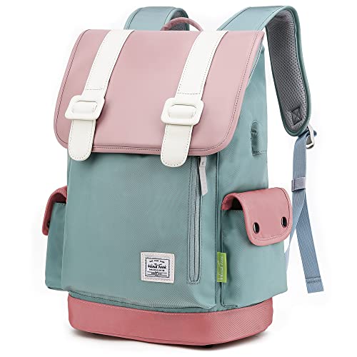 WindTook Laptop Backpack for Women Computer Bag 15 Inch Girls School College Bookbag Travel Backpack Purse Daypack Work Bagpack with USB Port