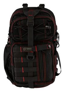 ddt death dealer tactical assassin sling edc bag, color bloodline one size