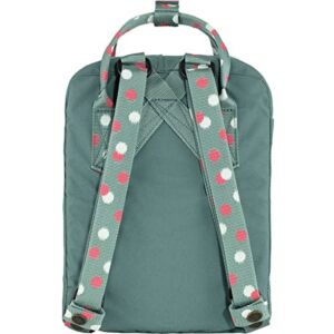 Fjallraven Women's Mini Kanken Backpack, Frost Green/Confetti, One Size