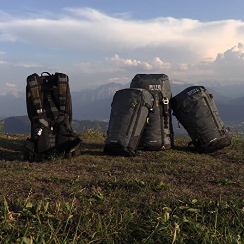 Baltoro Complete Suite of 3 Outdoor Backpacks - Fully Compatible Base Unit with Bike-Pack, Ski-Pack, and Mountain-Pack - Hunting Backpack with Searchable RECCO Technology -Year-Long Traveling Backpack