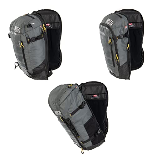 Baltoro Complete Suite of 3 Outdoor Backpacks - Fully Compatible Base Unit with Bike-Pack, Ski-Pack, and Mountain-Pack - Hunting Backpack with Searchable RECCO Technology -Year-Long Traveling Backpack