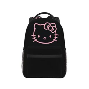 BAMARO Cute Cartoon Cat Backpack Casual Travel Backpacks Lightweight Bookbag for Girls Women Kids