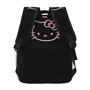 BAMARO Cute Cartoon Cat Backpack Casual Travel Backpacks Lightweight Bookbag for Girls Women Kids