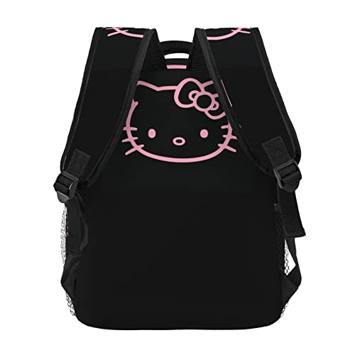 BAMARO Cute Cartoon Cat Backpack Casual Travel Backpacks Lightweight Bookbag for Girls Women Kids