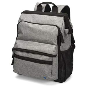 nurse mates ultimate back pack bag (grey linen)