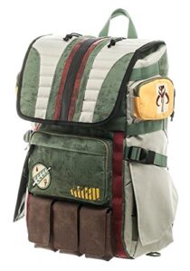 star wars boba fett laptop backpack standard