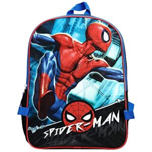 Marvel Spiderman superhero Kids Backpack and Lunch box Set for boys