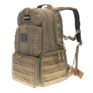 G5 Outdoors Tactical Range Backpack -Tan , 12x10x6