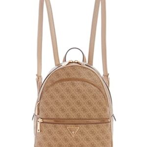 GUESS Manhattan Large Backpack, Latte Logo