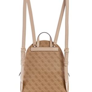 GUESS Manhattan Large Backpack, Latte Logo