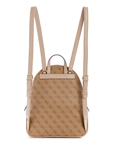 GUESS Manhattan Large Backpack, Latte Logo