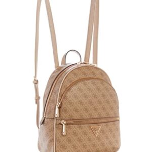 GUESS Manhattan Large Backpack, Latte Logo