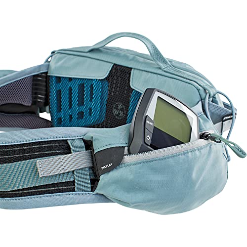 Evoc, Hip Pack Pro E-Ride, Hydration Bag, Volume: 3L, Bladder: Not included, Steel