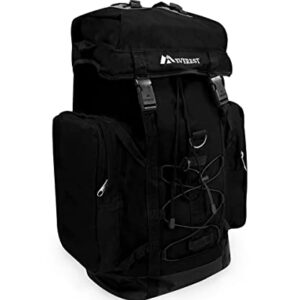 Everest Hiking Pack, Black, One Size