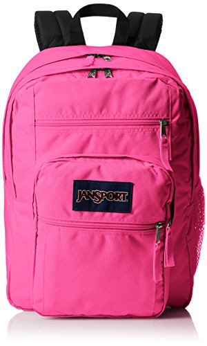 JanSport Big Student Backpack - School, Travel, or Work Bookbag with 15-Inch Laptop Compartment, Ultra Pink