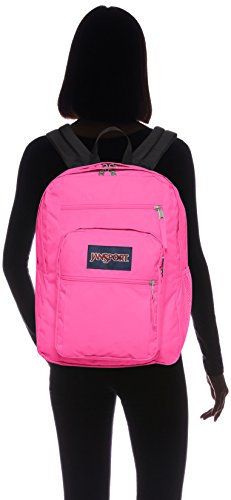 JanSport Big Student Backpack - School, Travel, or Work Bookbag with 15-Inch Laptop Compartment, Ultra Pink