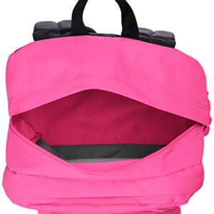 JanSport Big Student Backpack - School, Travel, or Work Bookbag with 15-Inch Laptop Compartment, Ultra Pink