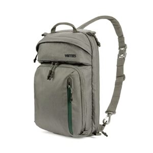 viktos upscale xl slingbag, greyman