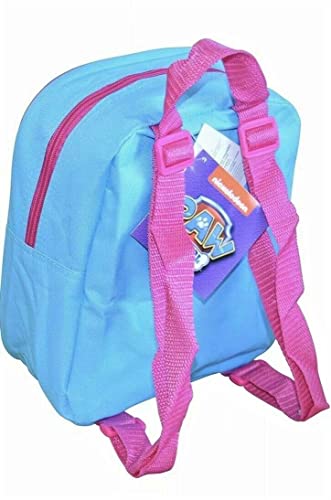 Ruz Paw Patrol Little Girl 10 Inch Mini Backpack (Blue-Pink)