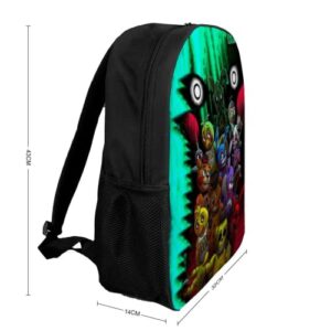 3D Backpack, Multifunction Unisex Bookpack for Travel Daily Use Laptop Bag 17 Inch Teens Adults