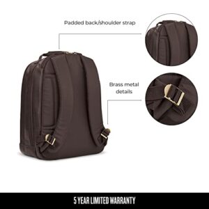 Solo New York Reade Vintage Leather Backpack, Espresso