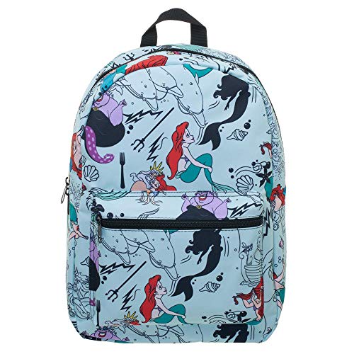 Disney The Little Mermaid Sublimated Print Backpack