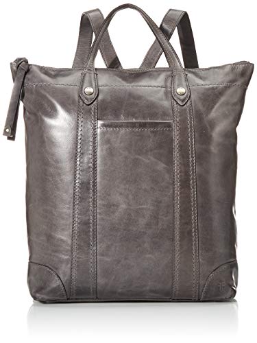 Frye Melissa Tall Zip Backpack, Carbon