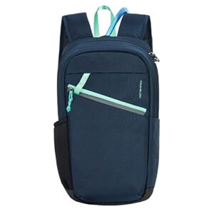 travelon greenlander sustainable anti-theft 9l backpack, galaxy blue, 9″ w x 16″ h x 5″ d