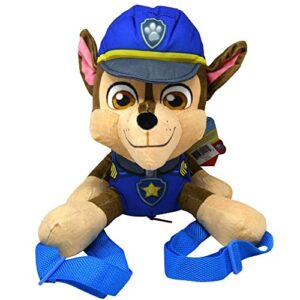 paw patrol 14″ plush backpack (chase)