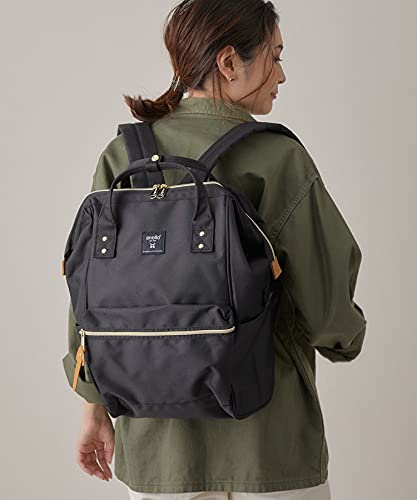 anello(アネロ) Base Backpack (R), Black (Black 19-3911tcx)