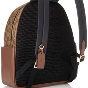 COACH(コーチ) Women Backpack, Im/Khaki/Saddle2, One Size