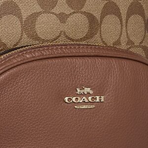 COACH(コーチ) Women Backpack, Im/Khaki/Saddle2, One Size