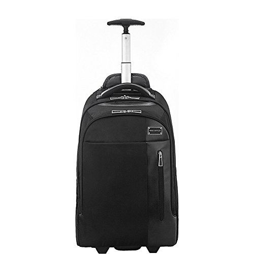 Eco Style Roller Laptop Backpack, Black, 17" W (ETEX-RB17)