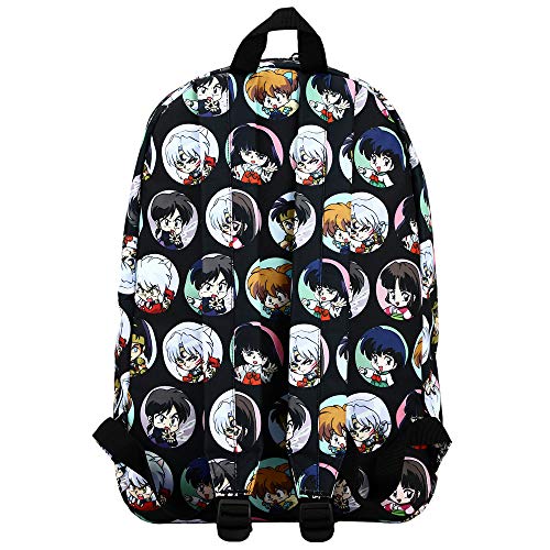 Inuyasha Anime Cartoon Characters All Over Print Laptop Backpack